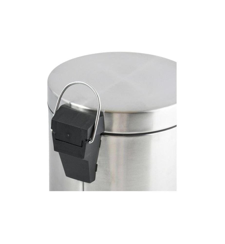 MSV - Treteimer 5 l, Silber/Grau | DeinDeal