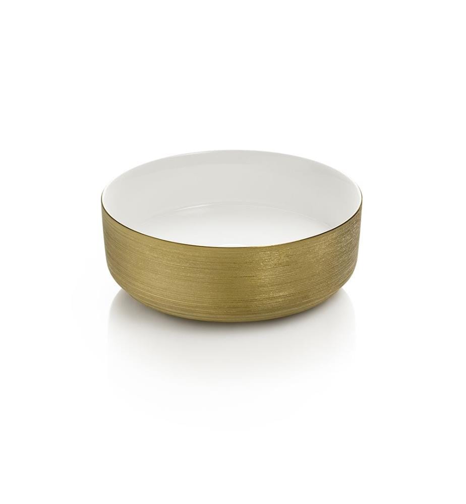 TFT Aufsatzwaschtisch Klimt - Gold | DeinDeal