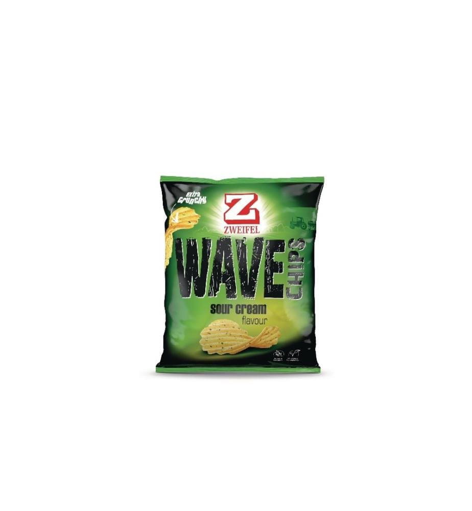 Zweifel ZWEIFEL - Chips Wave Sour Cream 120 g | DeinDeal