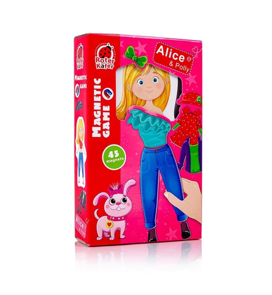 Roter Käfer Magnetspiel Alice und Polly | DeinDeal