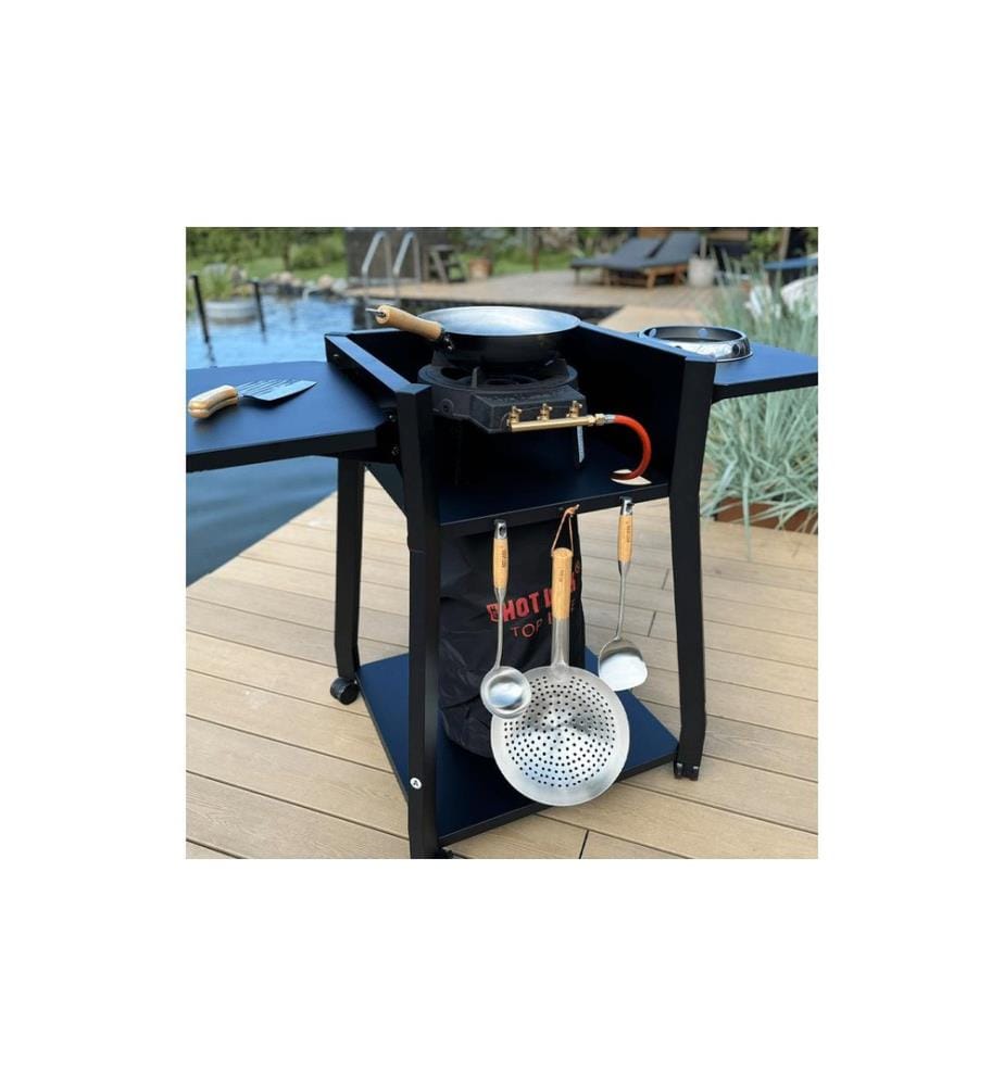 Hot Wok - Top Line Beistelltisch 58 x 55 x 93 cm | DeinDeal