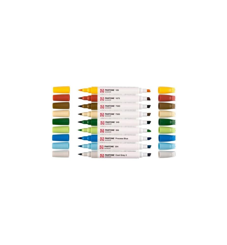 Talens TALENS - Pantone Marker 9x Set Nature | DeinDeal
