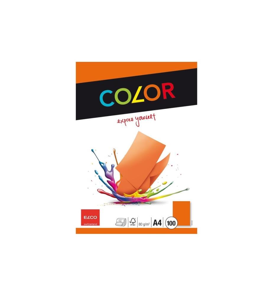 ELCO - Kopierpapier Color A4, Orange, 80 g/m², 1… | DeinDeal