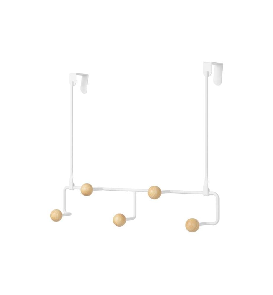 UMBRA - Türgarderobe Estique 5 Haken, Weiss | DeinDeal