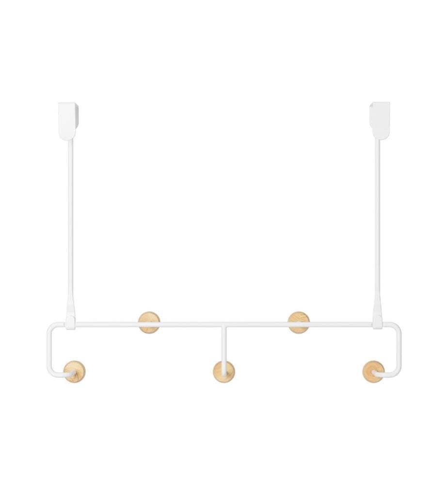 UMBRA - Türgarderobe Estique 5 Haken, Weiss | DeinDeal