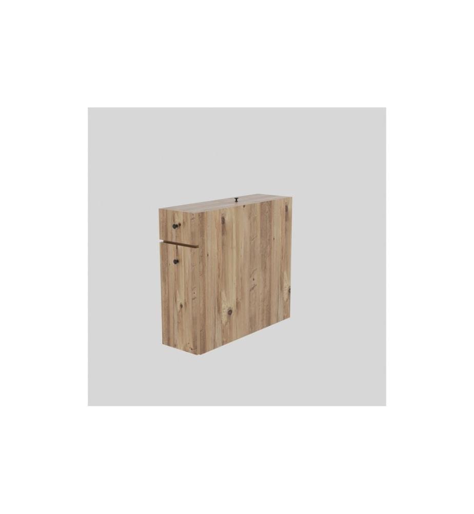 Woody Fashion - Badezimmerregal Calencia 19 x 55… | DeinDeal