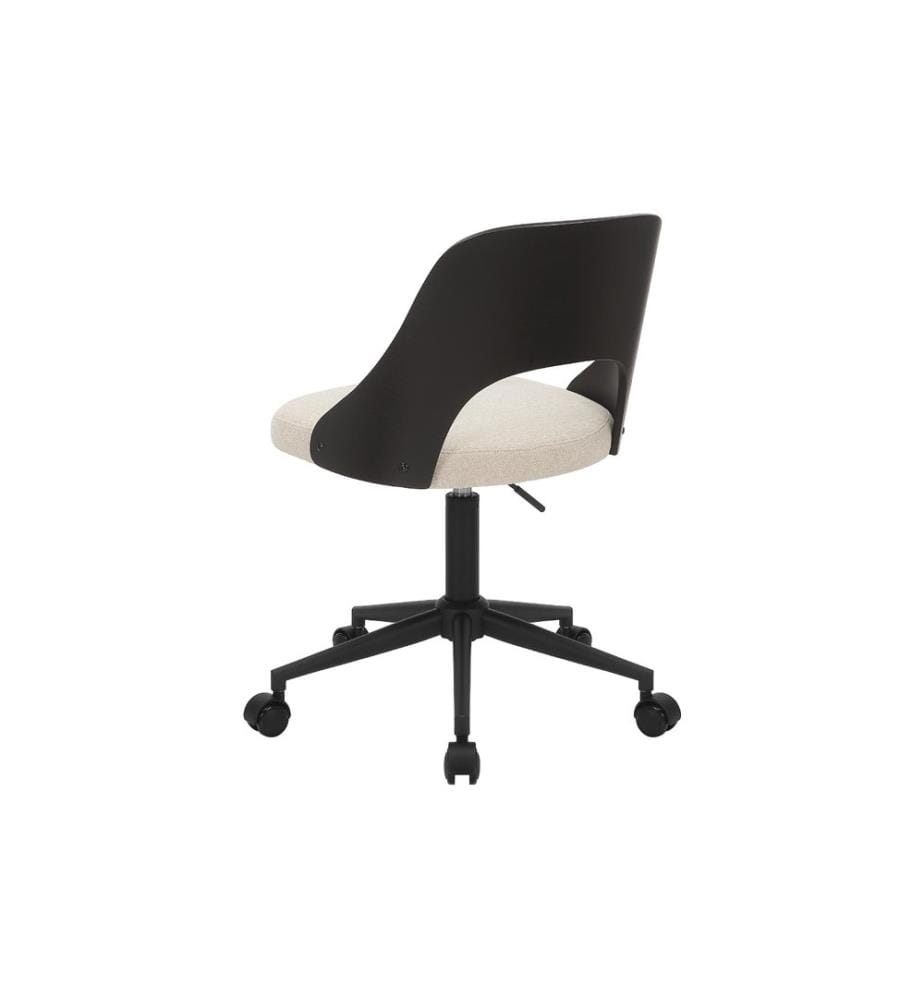 AC Design - Bürostuhl Lucy, Schwarz / Weiss | DeinDeal