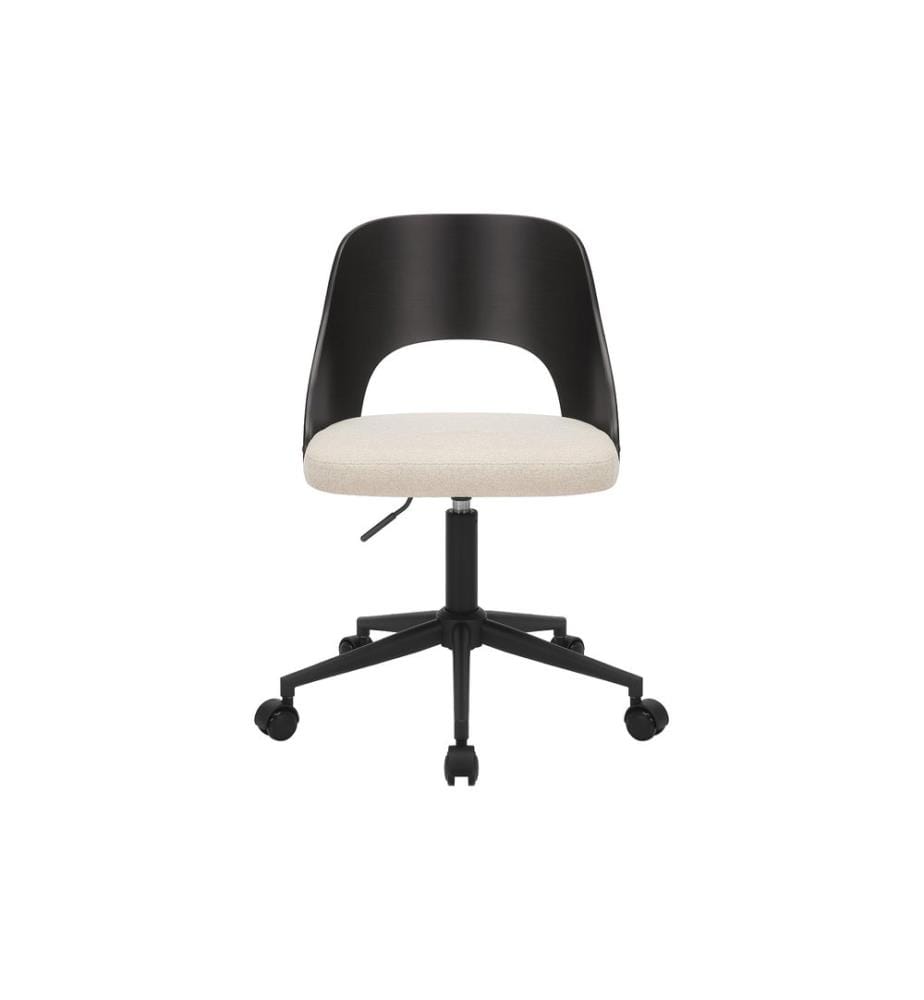 AC Design - Bürostuhl Lucy, Schwarz / Weiss | DeinDeal