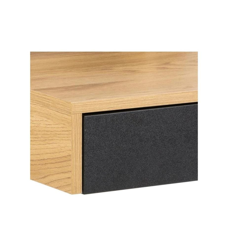 AC Design - Tisch Reece, Wildeiche / Schwarz | DeinDeal