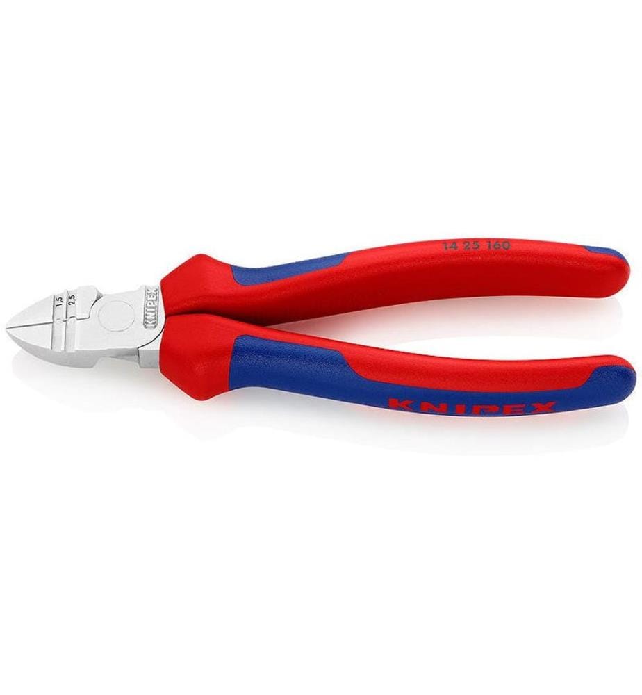 KNIPEX - Abisolier-Seitenschneider verchromt | DeinDeal