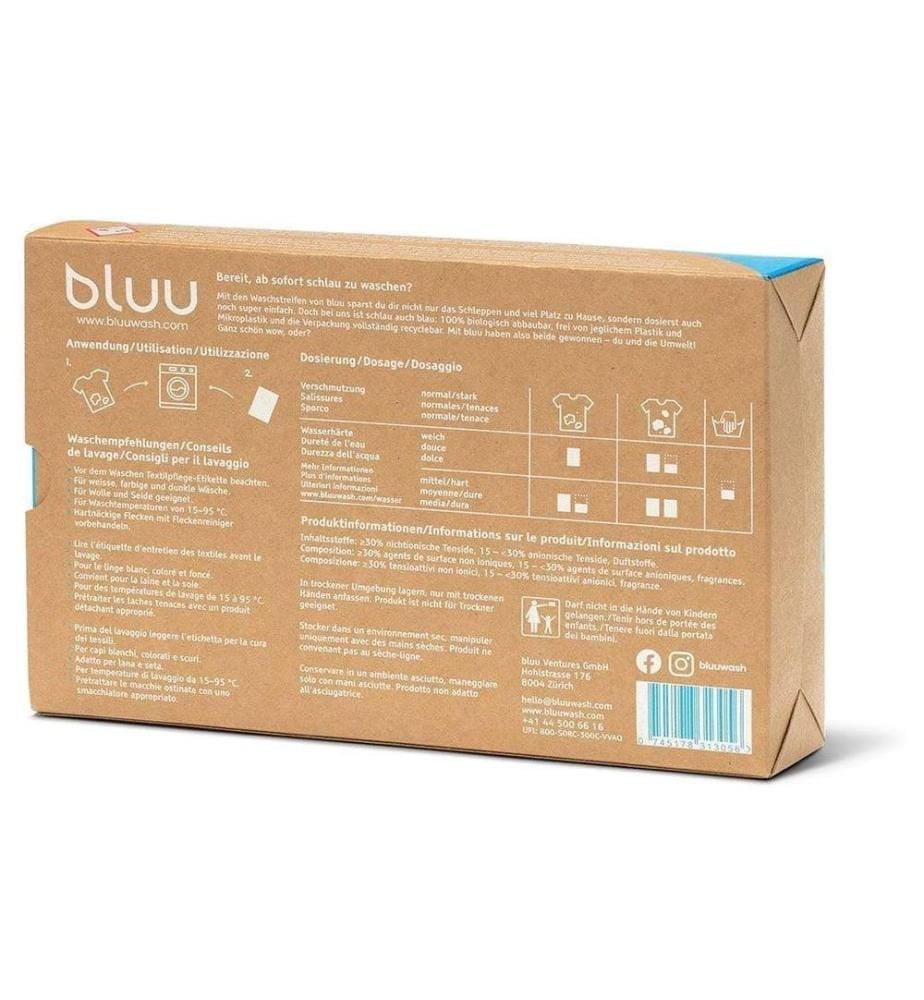 Bluu bluu - Universal Waschmittelstreifen Alpenf… | DeinDeal