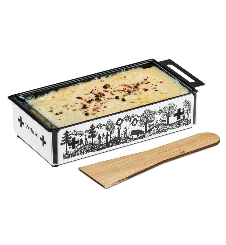 TRISA - Teelicht-Raclette Kitchenette, Schwarz/W… | DeinDeal