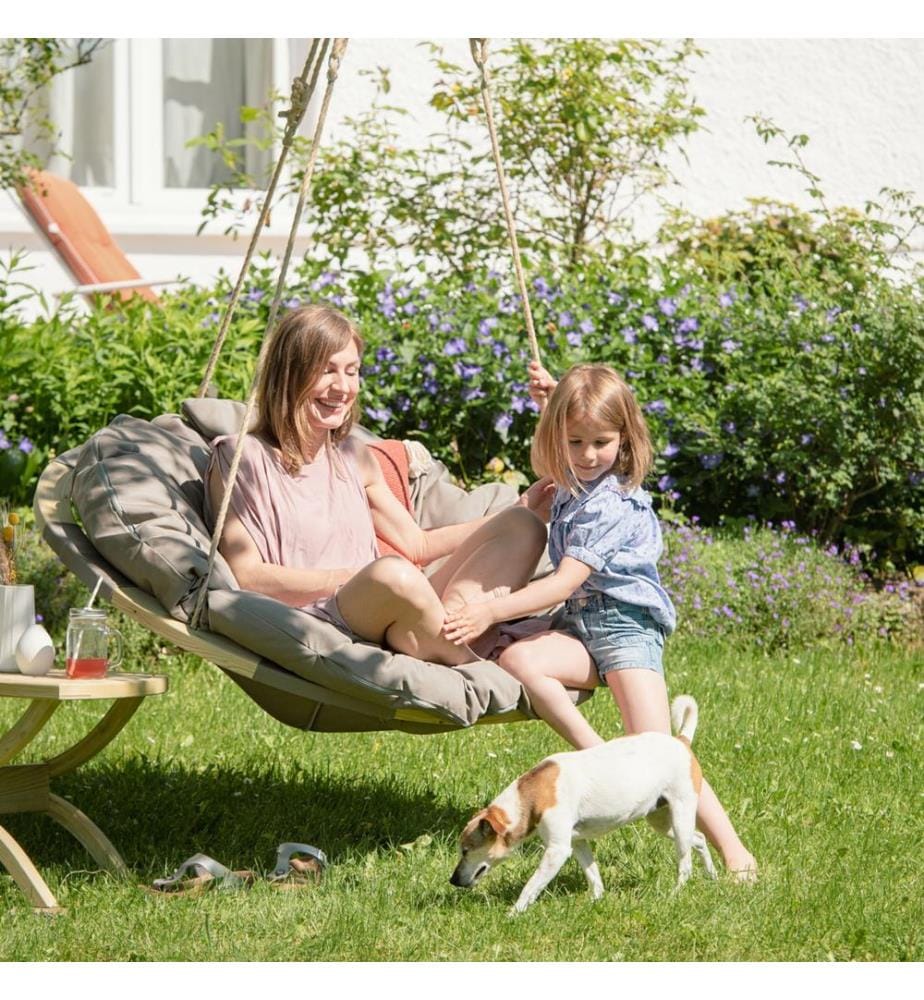 Amazonas Hängesessel Swing Nest taupe | DeinDeal