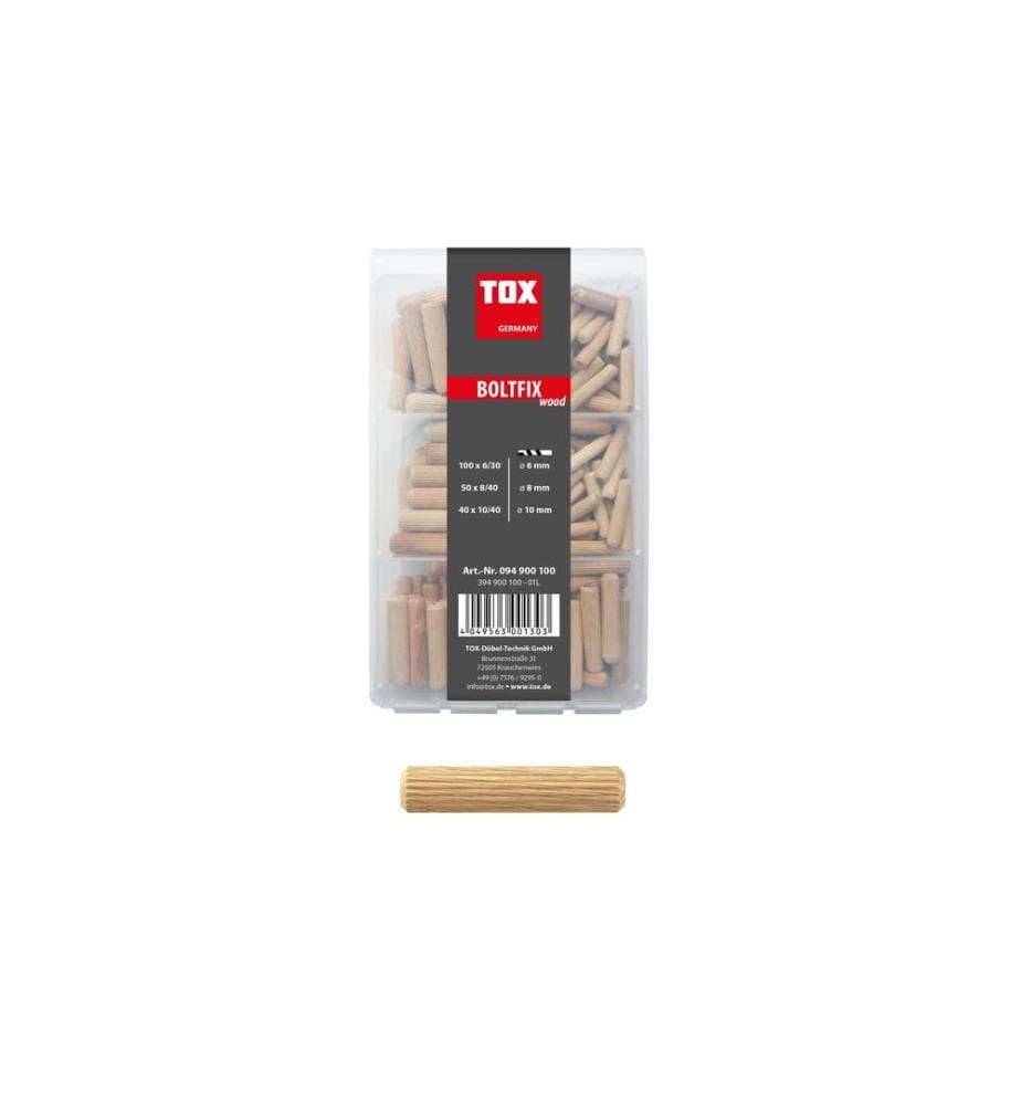 TOX-DÜBEL - Dübel Boltfix Sortiment, 190 Stück | DeinDeal