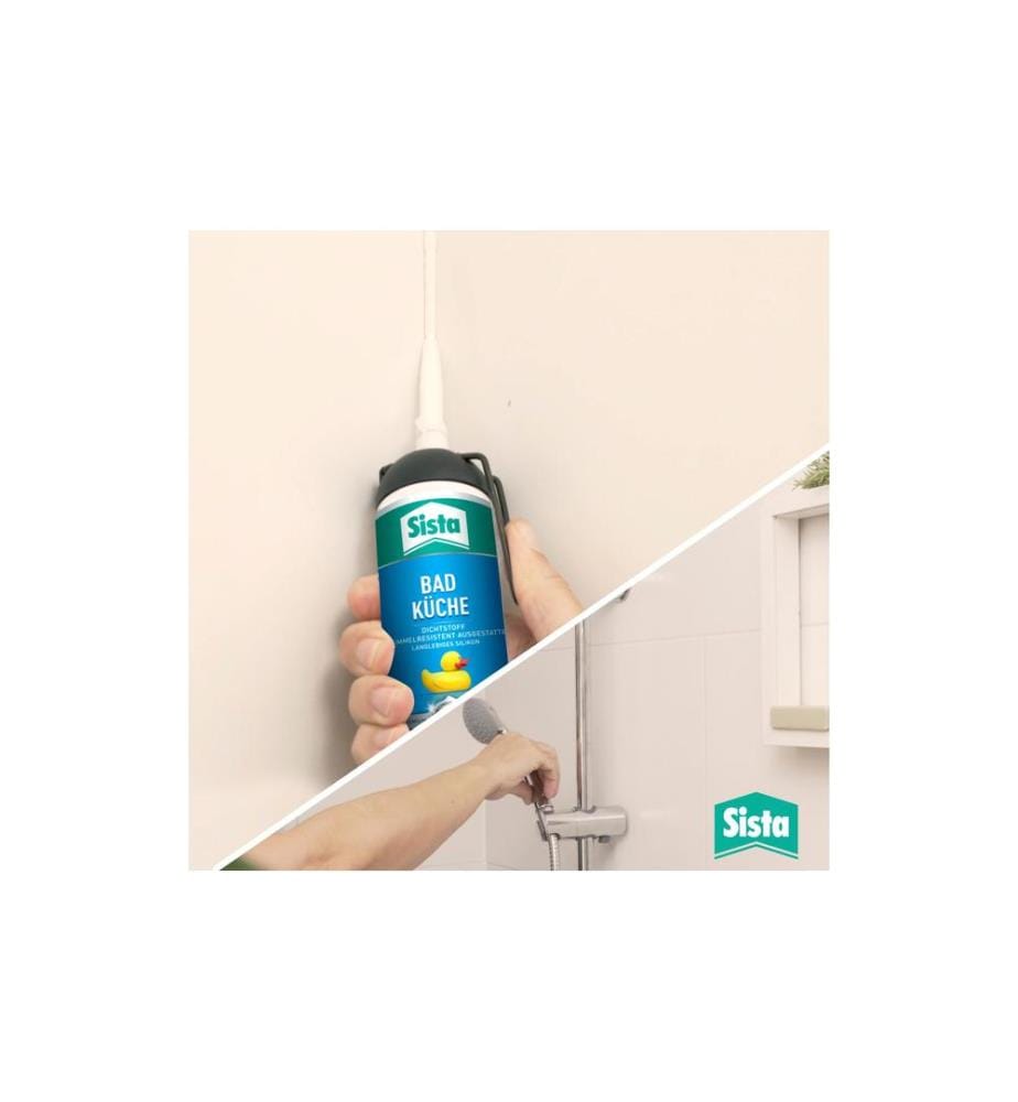 SISTA - Dichtmasse Bad & Küche 100 ml, Transpare… | DeinDeal