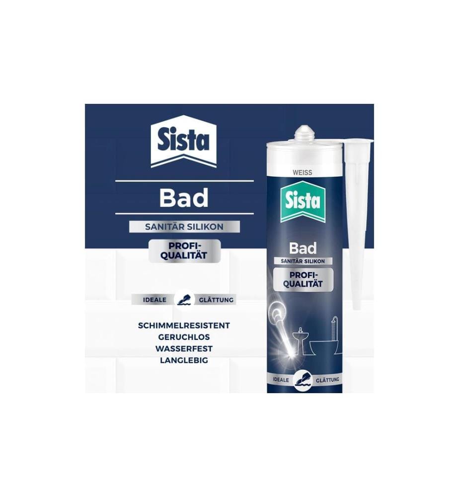 SISTA - Dichtmasse Bad Profi-Qualität Silikon We… | DeinDeal