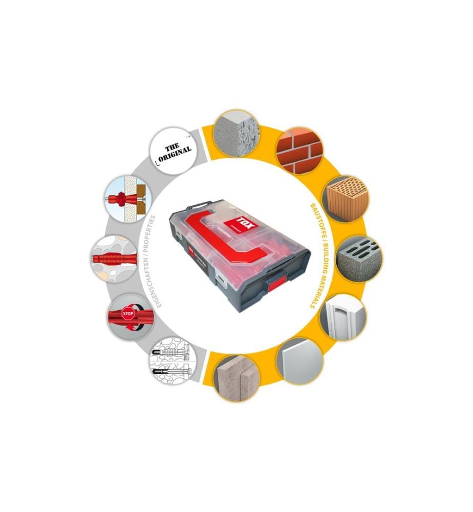 TOX-DÜBEL - Dübel Sortiment L-Boxx Mini Allround… | DeinDeal