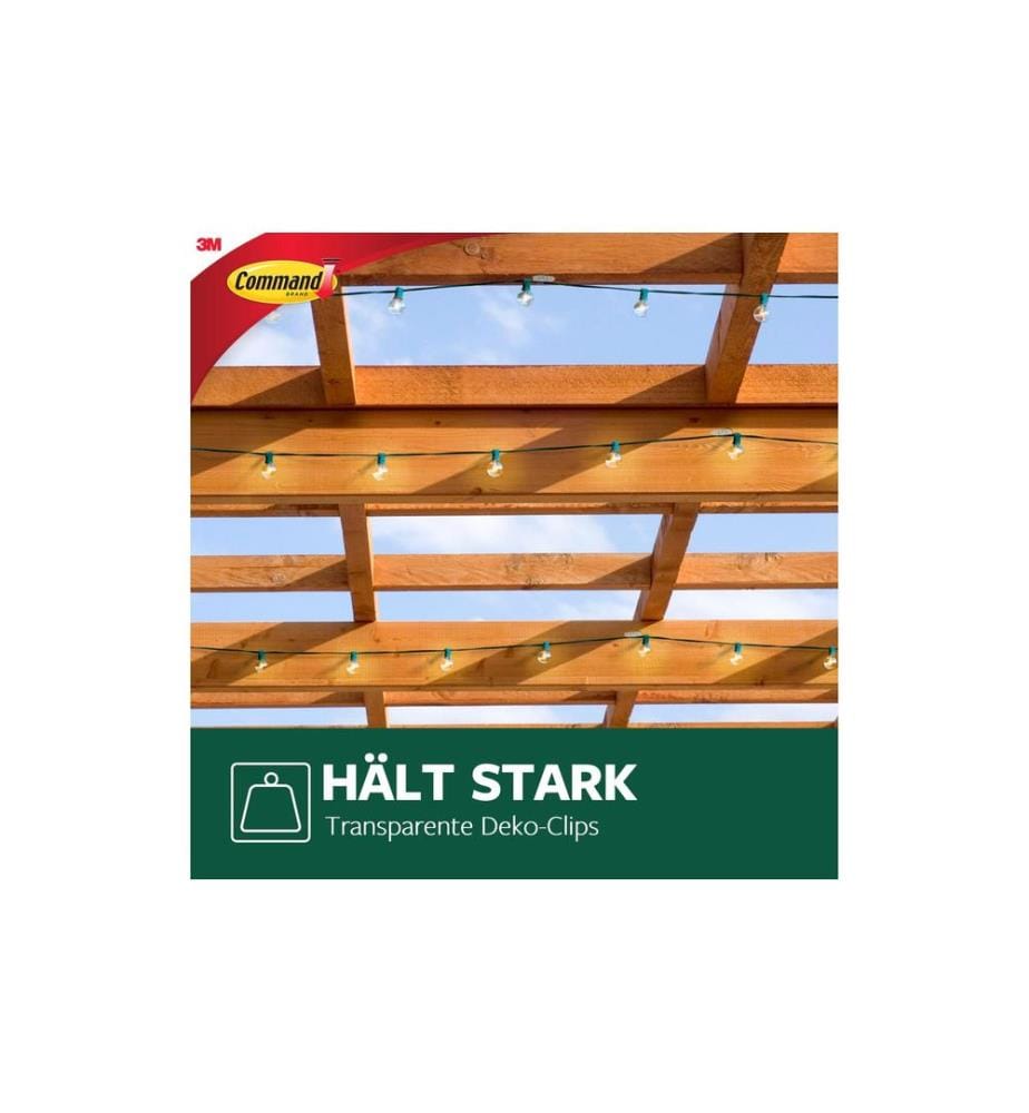 COMMAND - Haken COMMAND - Outdoor Transparent, 8… | DeinDeal