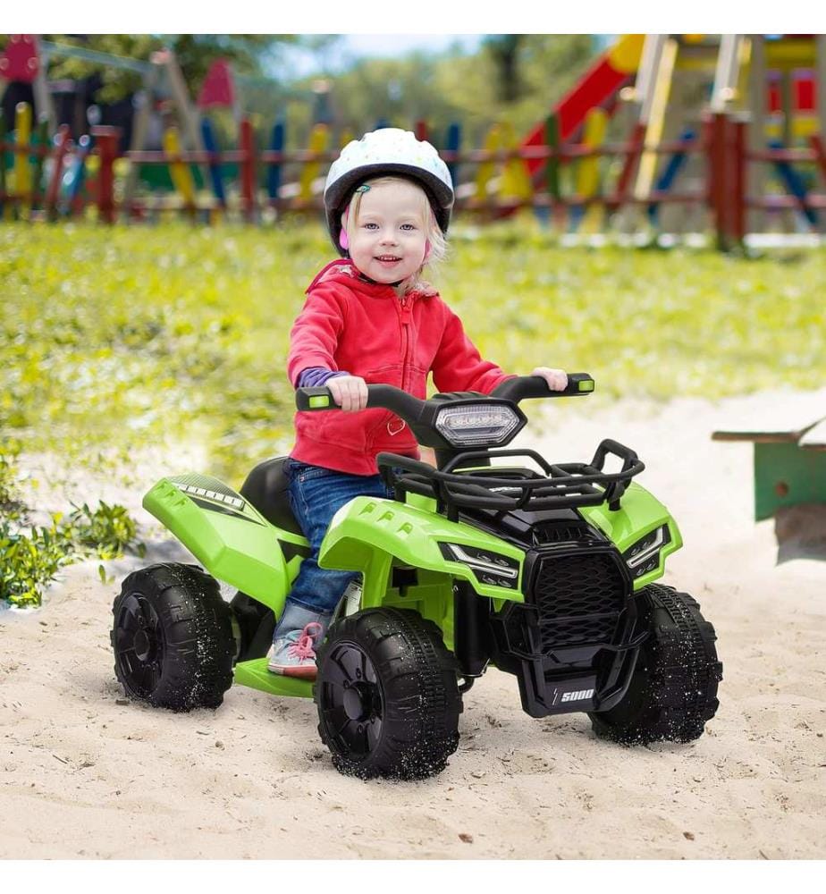 Elektro-Quad Elektroauto Kinderauto Grün | DeinDeal