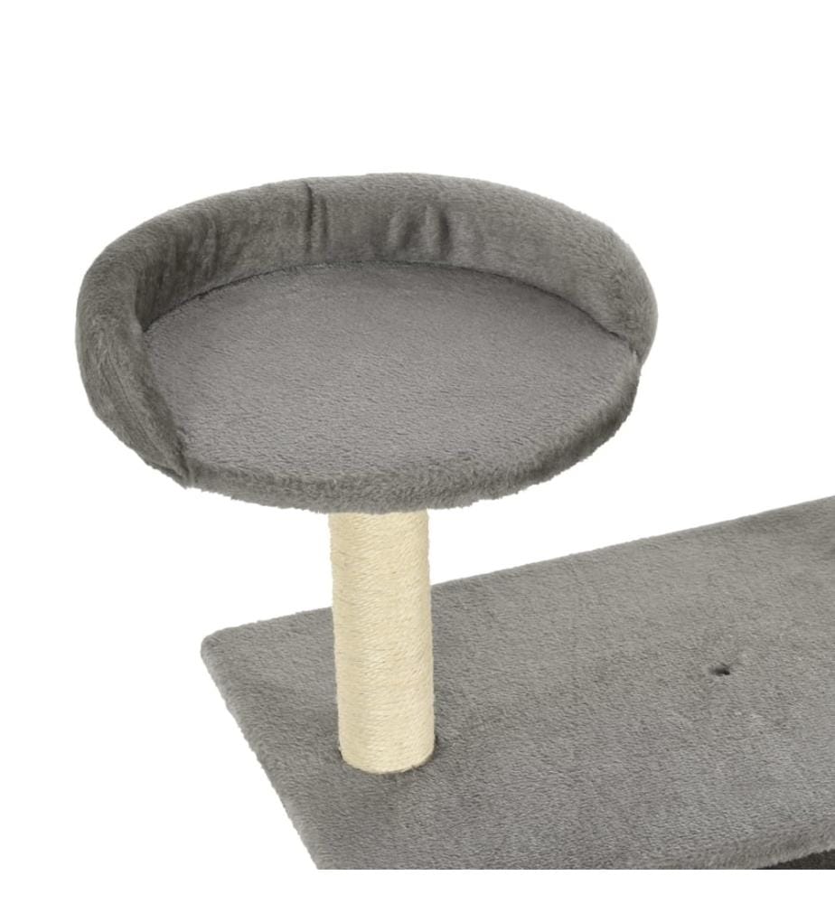 Vidaxl Katzen-Kratzbaum Sisal 95 cm Grau | DeinDeal