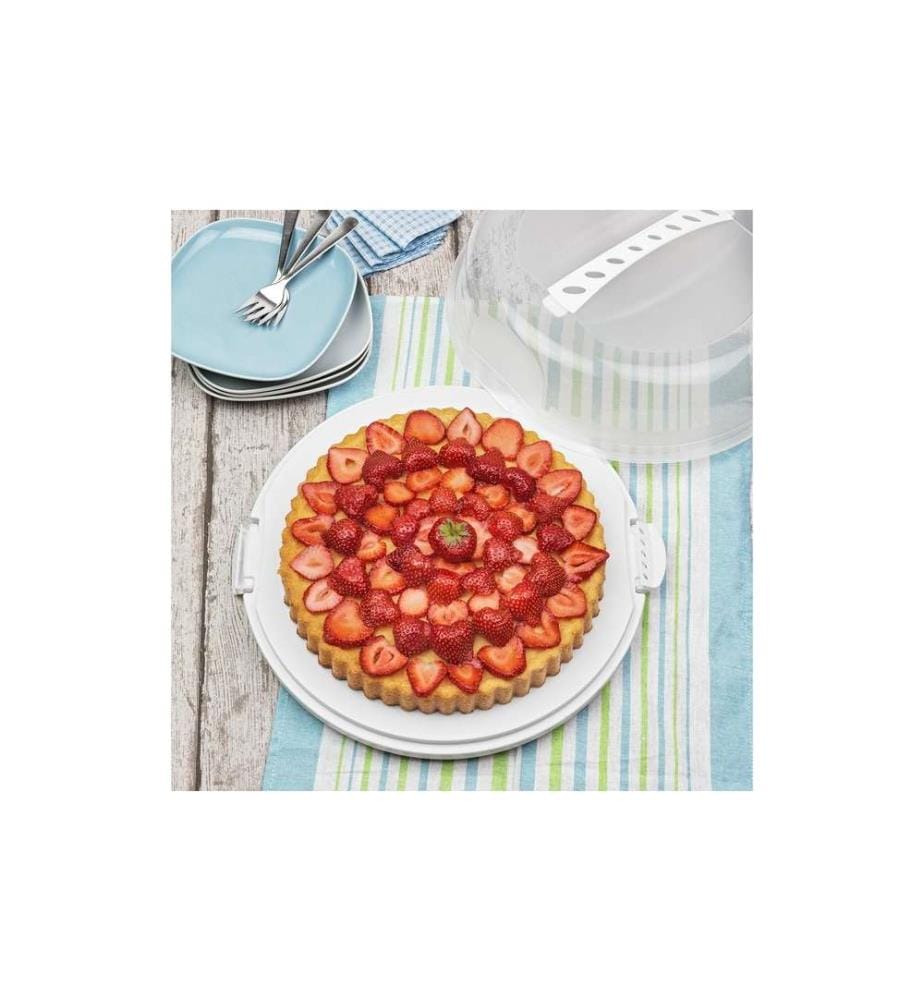 ROTHO - Tortenbutler Fresh flach, Weiss | DeinDeal