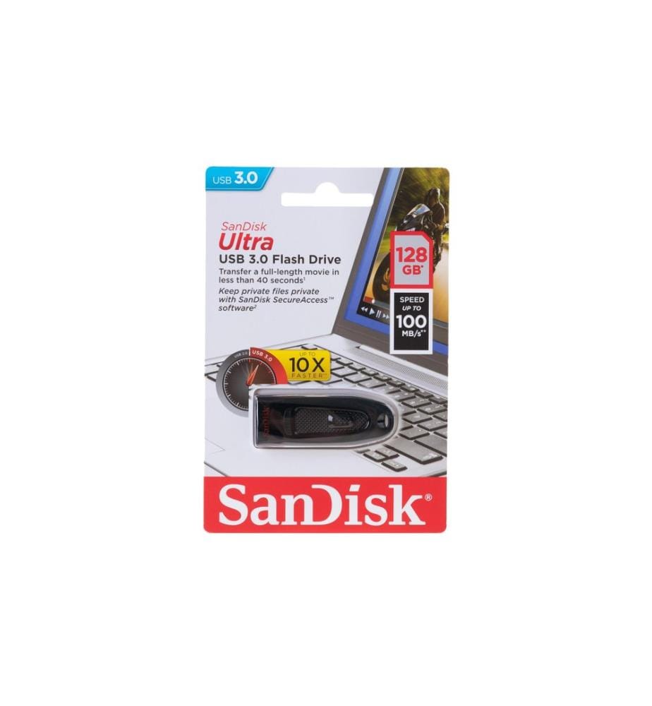 SANDISK - USB-Stick Ultra Flash USB3.0 128 GB | DeinDeal