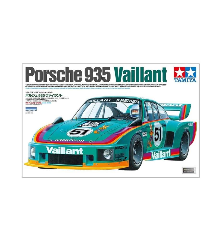 TAMIYA - Porsche 935 Vaillant 1:20 | DeinDeal