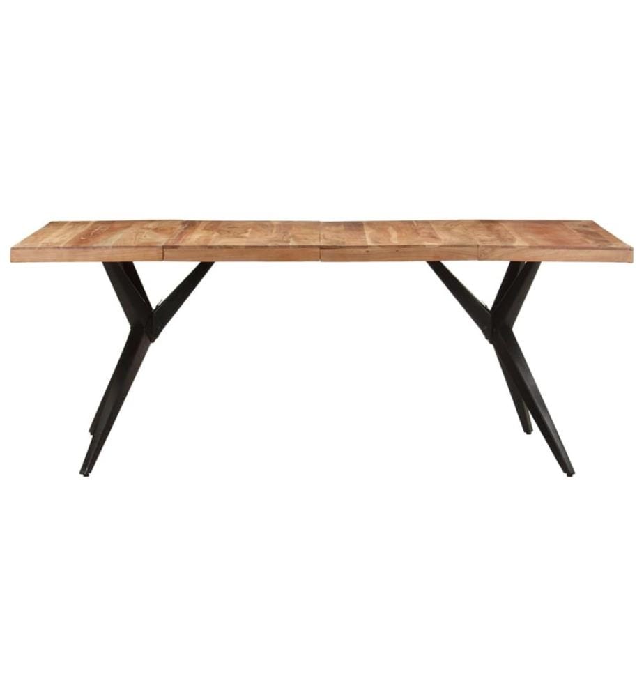 Vidaxl Esstisch 200x90x76 cm Akazie Massivholz | DeinDeal