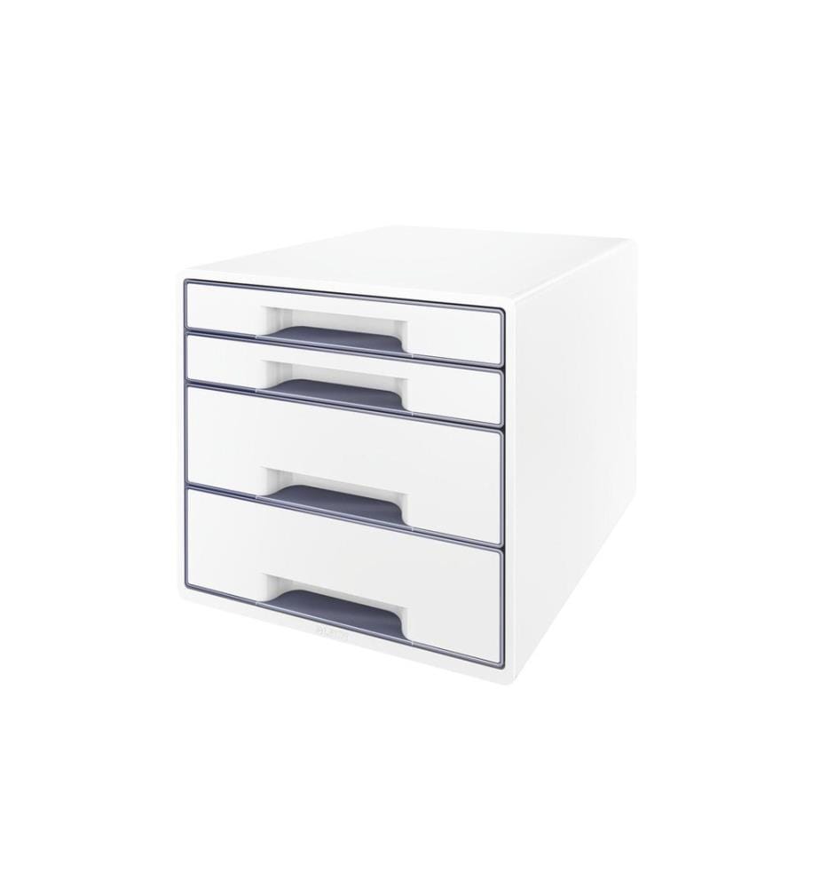 LEITZ - Schubladenbox Wow Cube 4 Weiss | DeinDeal