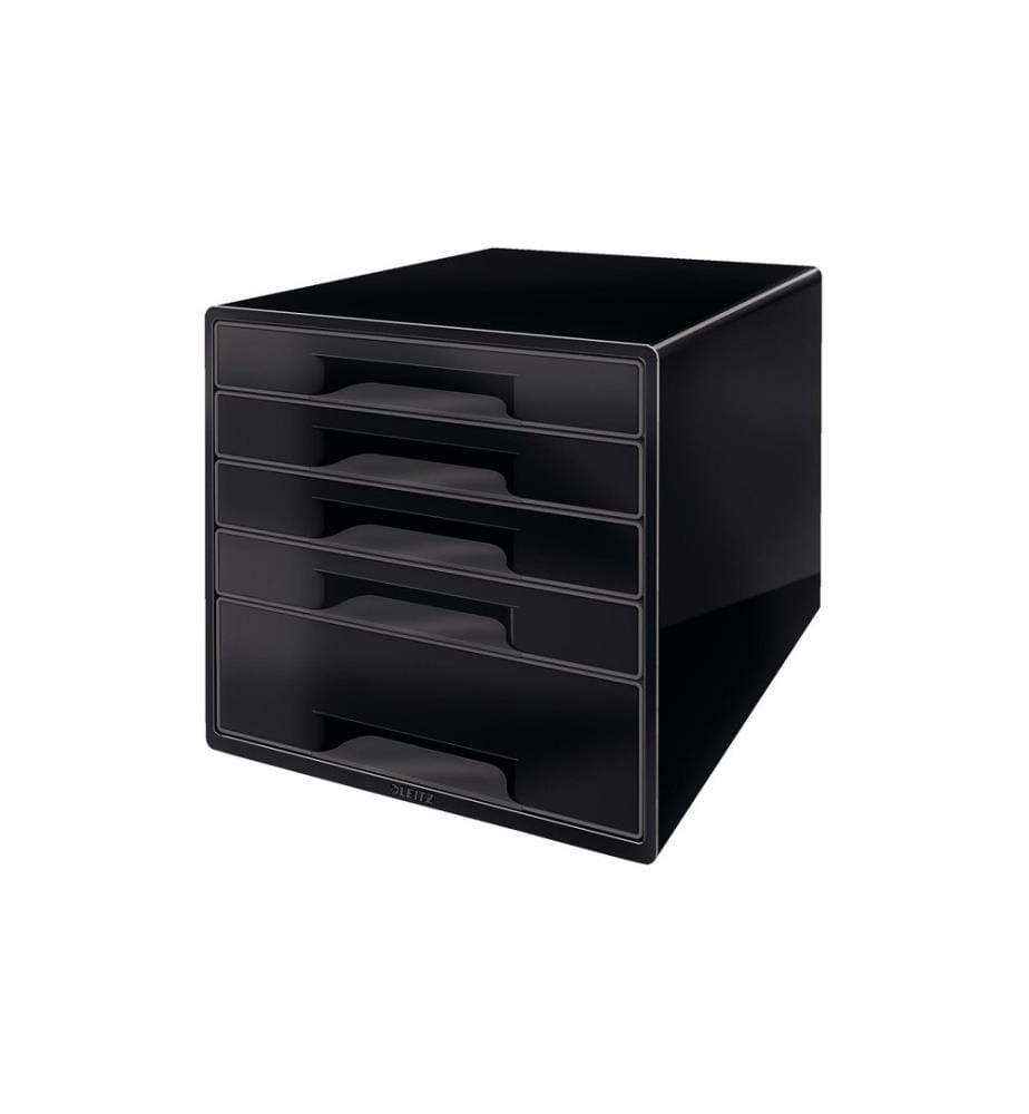 LEITZ - Schubladenbox Wow Cube 5 Schwarz | DeinDeal
