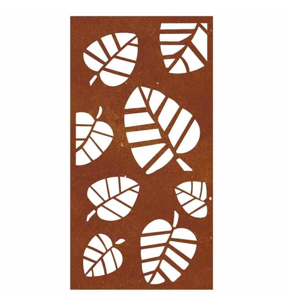Vidaxl Garten-Wanddeko 105x55 cm Cortenstahl Bla… | DeinDeal