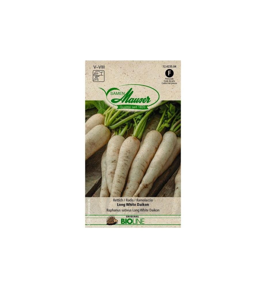 Home Samen Mauser - Samen BIO Rettich Long White… | DeinDeal