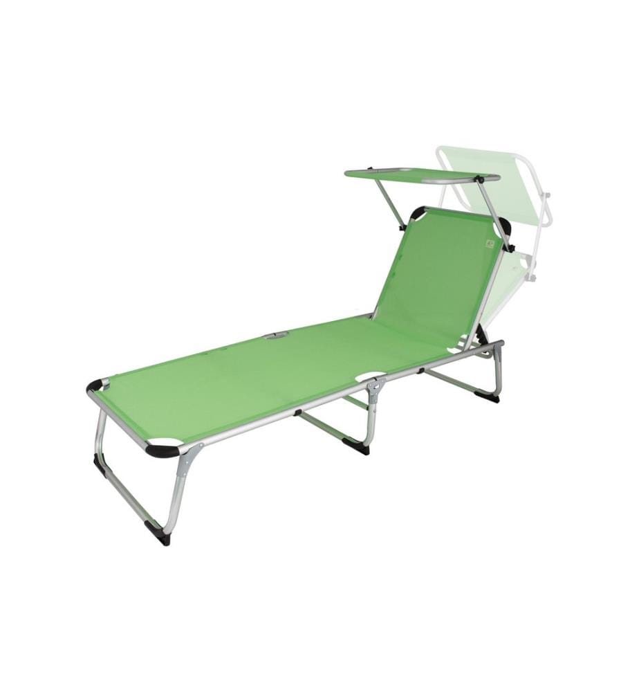 Eurotrail - Liegestuhl Pebble Beach Lime Green | DeinDeal