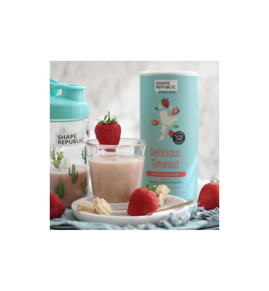 Shape Republic - Slim Shake Strawberry and White… | DeinDeal