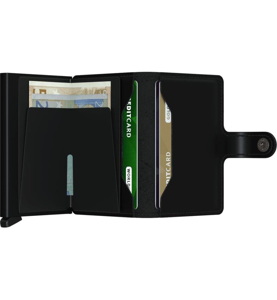 SECRID - Portemonnaie Miniwallet Matte Black | DeinDeal