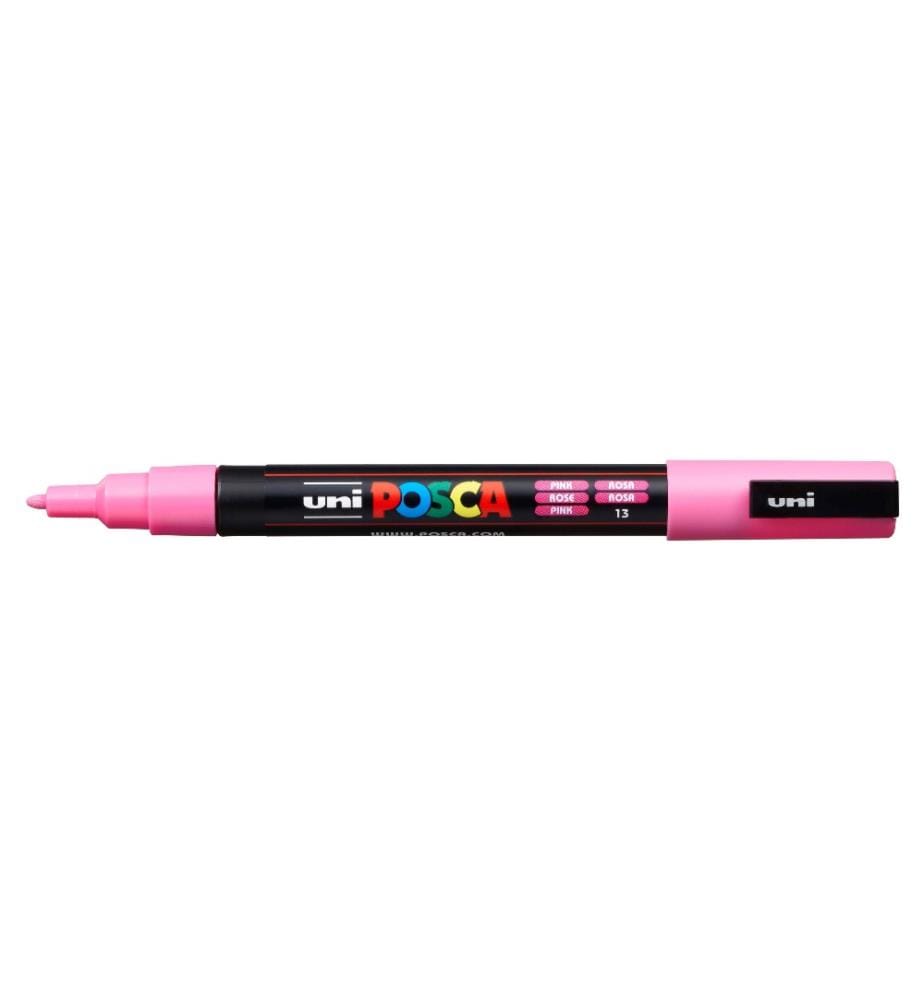 UNI - Permanent-Marker POSCA 0.9-1.3 mm, Rosa | DeinDeal